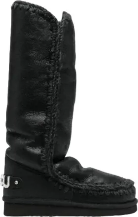 Mou Femme, Chaussures, Noir, Taille: 38 EU Bottes Eskimo 40