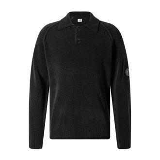 C.P. Company Strickpullover mit Rundhalsausschnitt - - Knitwear - Herren - Schwarzk - L