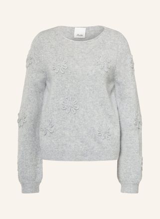 Allude Allude Pullover Mit Cashmere grau