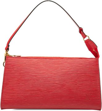 Louis Vuitton Hobo Bags - Epi Pochette Accessoires - Gr. unisize - in Rot - f&uuml;r Damen