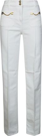 Elisabetta Franchi Femme, Pantalons, Beige, Taille: W26 Pantalone Mod. Jeans