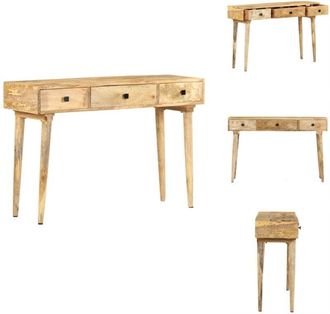 vidaXL Table console 115x35x76 cm Bois de manguier massif - Table Basse - Meuble Dentrée - Table Dappoint - Table Console - Bois Massif
