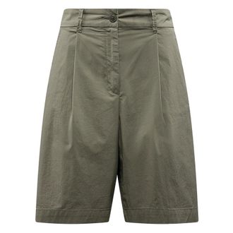 CAPE HORN Femme, Shorts, Vert, Taille: 44 FR Selva Pleated Shorts