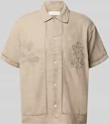 Jack & Jones Relaxed Fit Freizeithemd aus Lyocell-Mix Modell Menton