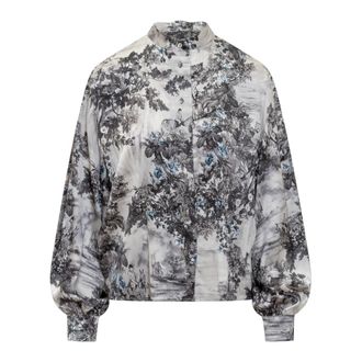 Momoni Femme, Blouses et Chemises, Multicolore, Taille: 36 FR Fluid Shirt