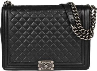 Chanel Pre-owned Sac bandouli&egrave;re vintage - Femme - Pre-owned - Noir - Taille: ONE Size