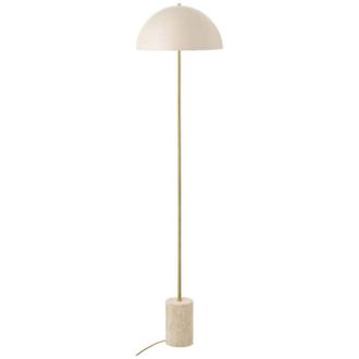 House Nordic Lampadaire en marbre et m&eacute;tal H115cm - Beige - Sheffield