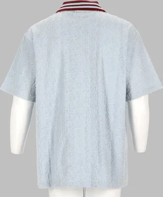 Dr&ocirc;le de Monsieur Monogram Cotton Shirt - Blue