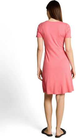 Tom Tailor Sommerkleid Sommerkleid mit V-Ausschnitt und Viskose