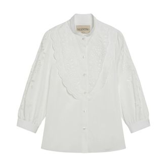 Valentino Garavani Besticktes Hemd - - Blouses & Shirts - Damen - Wei&szlig; - L