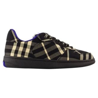 Burberry Femme, Chaussures, Noir, Taille: 35 EU Plastique baskets