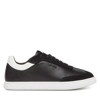 Calvin Klein Sneakers Calvin Klein Cupsole Lace Up - Lth Sue Mix HW0HW02435 Schwarz