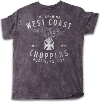 West Coast Choppers WCC T-Shirt Eagle Black-XXL