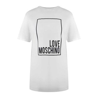 Love Moschino T-Shirt f&uuml;r Damen, Baumwolle (Wei&szlig;)