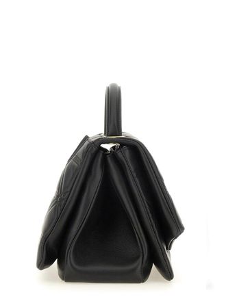 Vivienne Westwood Womens Sibyl Handbag Black Lamb Handbags Hand Bags