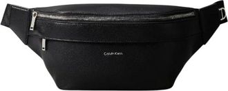 Calvin Klein Homme, Sacs, Noir, Taille: ONE Size Micro Pebble Waistpack