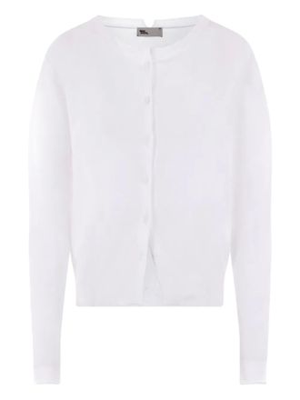 Sibel Saral cardigan à boutonnière - Blanc