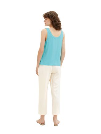 Tom Tailor Damen 1036795 Top, 26007 - Teal Radiance, XL