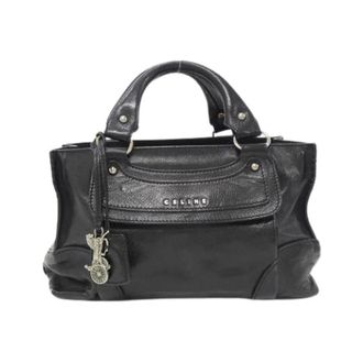 Celine Pre-owned Sac &agrave; main Boogie en cuir - Femme - Pre-owned - Noir - Taille: ONE Size