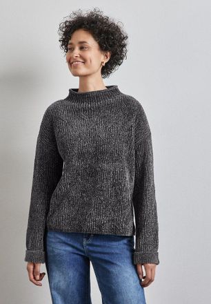 Street One Strickpullover im angenehmen Materialmix