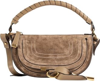 Chlo&eacute; Femme, Sacs, Brun, Taille: ONE Size Marcie Mini Sac Bandouli&egrave;re