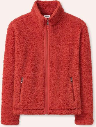 Walbusch Fleecejacke Damen Jacke aus Teddyfleece Stehkragen, pflegeleicht, w&auml;rmend