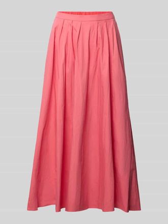 robe l&eacute;g&egrave;re Midirock mit gelegten Falten