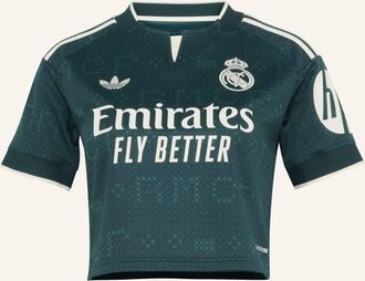 adidas Real Madrid 26/27 Ausw&auml;rtstrikot, K&uuml;rzer Geschnitten gruen