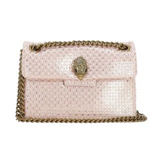 Kurt Geiger Femme, Sacs, Rose, Taille: ONE Size Fabric Mini Kensington