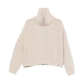 Herno Stilvolle Strickjacke f&uuml;r Damen - - Knitwear - Damen - Wei&szlig; - L