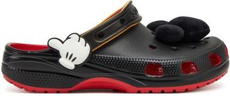 Crocs Pantoletten Mickey IAM Classic Clog 209895 Schwarz