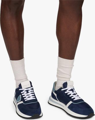 Philippe Model Baskets Tropez 2.1 en cuir m&eacute;lang&eacute;