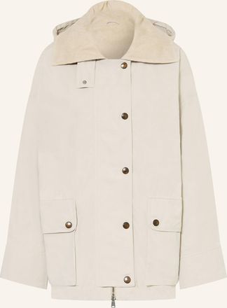 Brunello Cucinelli Brunello Cucinelli Jacke Im Materialmix beige