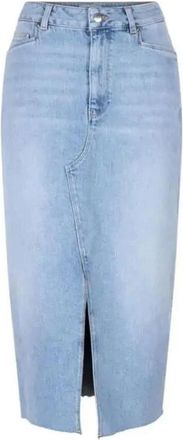 Dante6 Femme, Jupes, Bleu, Taille: 36 FR Jupe Midi en Jean