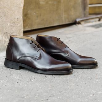 Bexley Watford II Gomme City - Boots homme chocolat