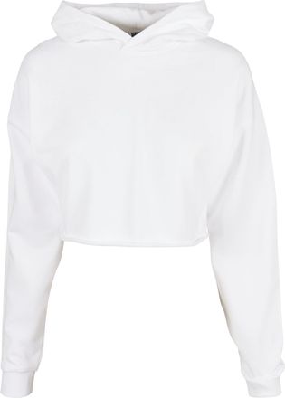Urban Classics Ladies Oversized Cropped Hoody White 4XL