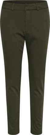 Kaffe Casual Hose Kalea Damen Chino Hose Elegant Klassische Stoffhose Grape Leaf 46