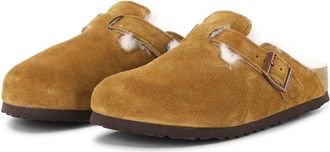 Birkenstock Clogs Boston mit Lammfell