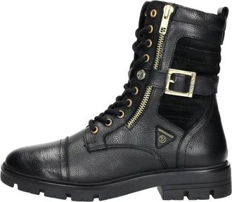 Vingino Femme, Chaussures, Noir, Taille: 39 EU Britt Bottes &agrave; lacets