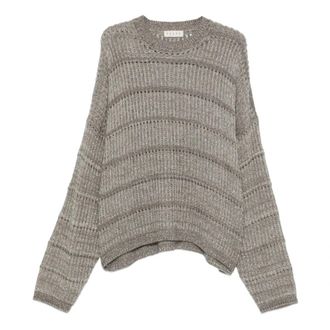 Paura Efesto Rundhals-Pullover - - Knitwear - Herren - Grau - L