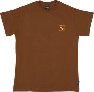 PROPAGANDA Braunes Herren Tee Kurzarm T-Shirt - - Tops - Herren - Braun - L