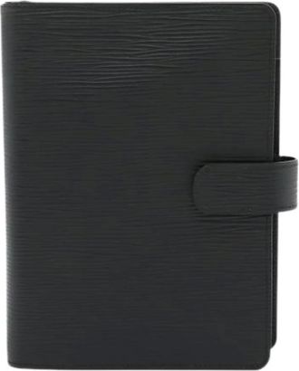 Louis Vuitton unisex, Pre-owned, Noir, Taille: ONE Size Bureau &agrave; domicile en cuir Pre-owned