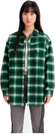 Levi's Damen Dorsey XL Western Hemd, Opal Plaid Pine Grove, Mehrfarbig, XS