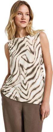 Street One Damen Gemustertes Basic Top