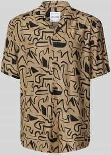 Only & Sons Regular Fit Freizeithemd mit Strukturmuster Modell KARI