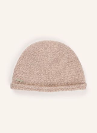 Seeberger Seeberger Boucl&eacute;-M&uuml;tze beige