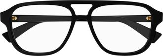 Bottega Veneta Homme, Accessoires, Noir, Taille: 56 MM Lunettes