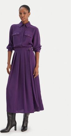 Liu Jo Hemdkleid MF5145 T4241 Violett Regular Fit