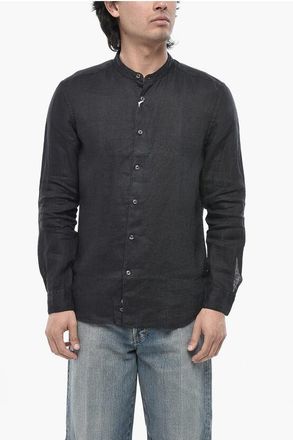 Altea Linen Shirt CLARK With Korean Collar size 3xl