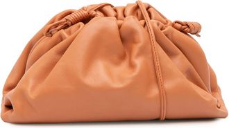 Bottega Veneta Hobo Bags - Lambskin The Mini Pouch Crossbody - Gr. unisize - in Braun - für Damen